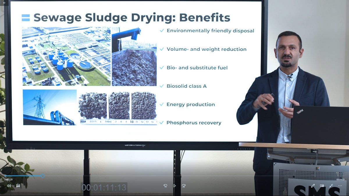 Environment - Sewage Sludge Drying